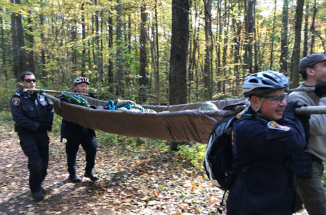 First aid in the wilderness takes ingenuity, and lots of practice ...