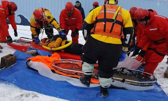 Ice Rescue training, Pickering Ontario - Technician Level – Swift ...